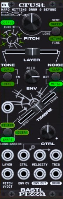 Bastl Instruments Crust - Eurorack Module on ModularGrid